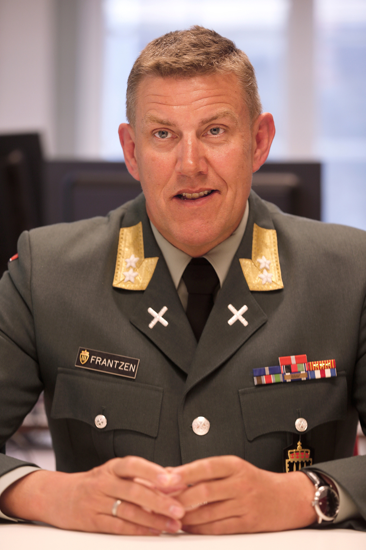 Generalmajor Frantzen utnevnt til avdelingssjef i Forsvarsdepartementet ...