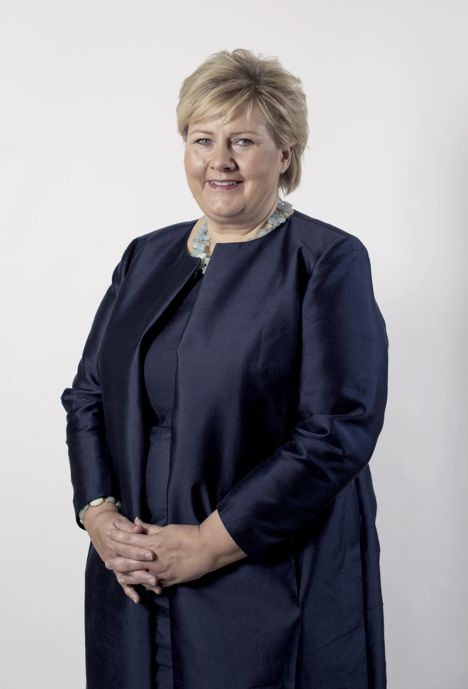 Bilder av statsminister Erna Solberg - regjeringen.no